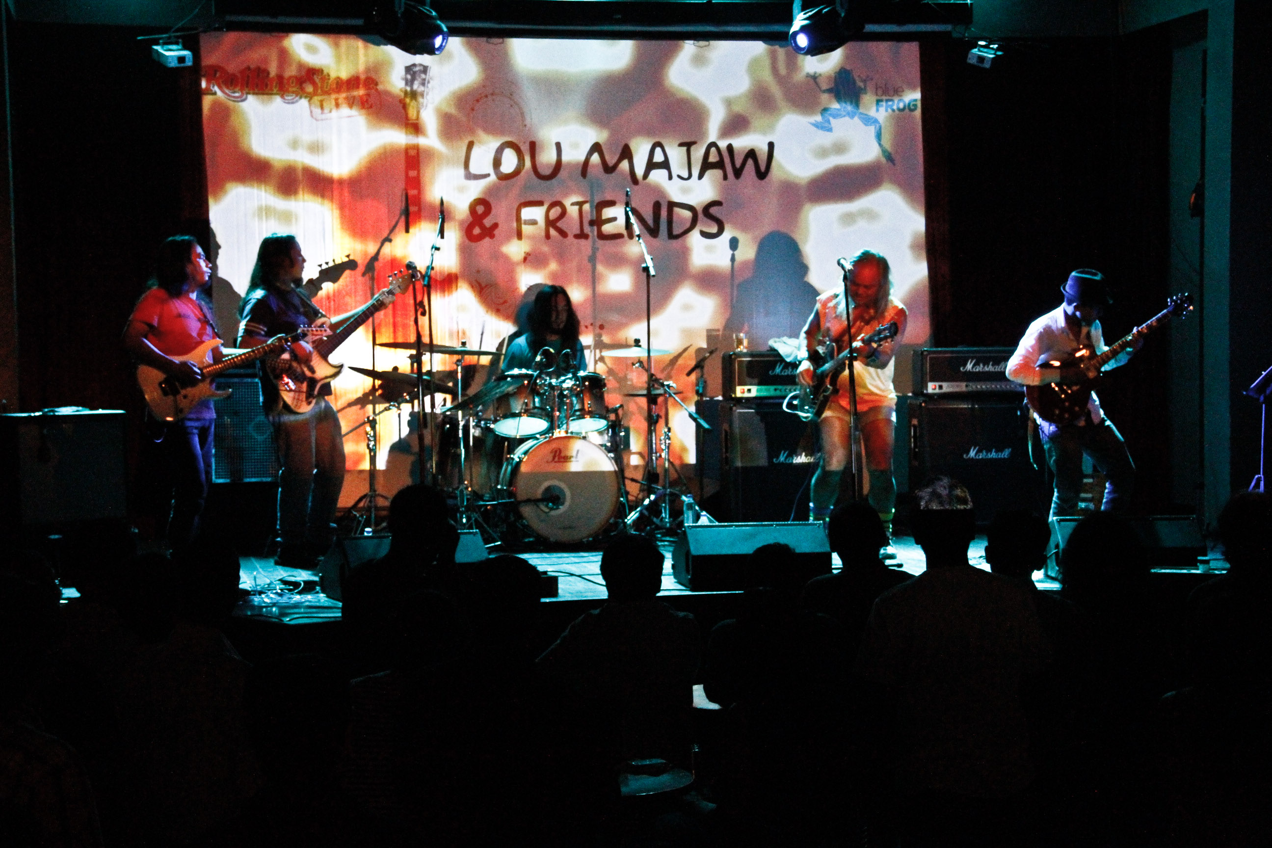 Lou Majaw at Blue Frog