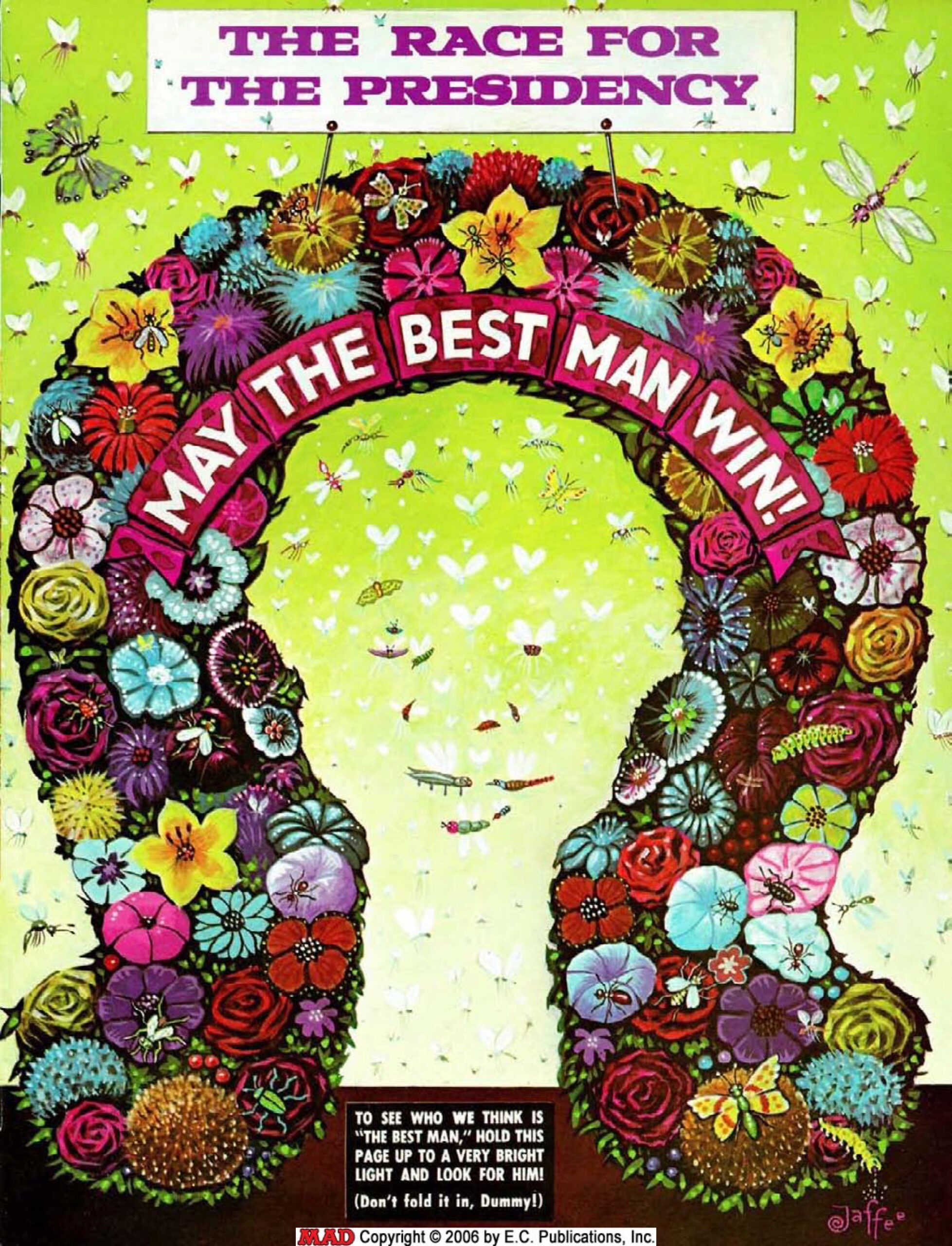 Remembering Al Jaffee: The Creator of 'MAD' Magazine's Fold-In