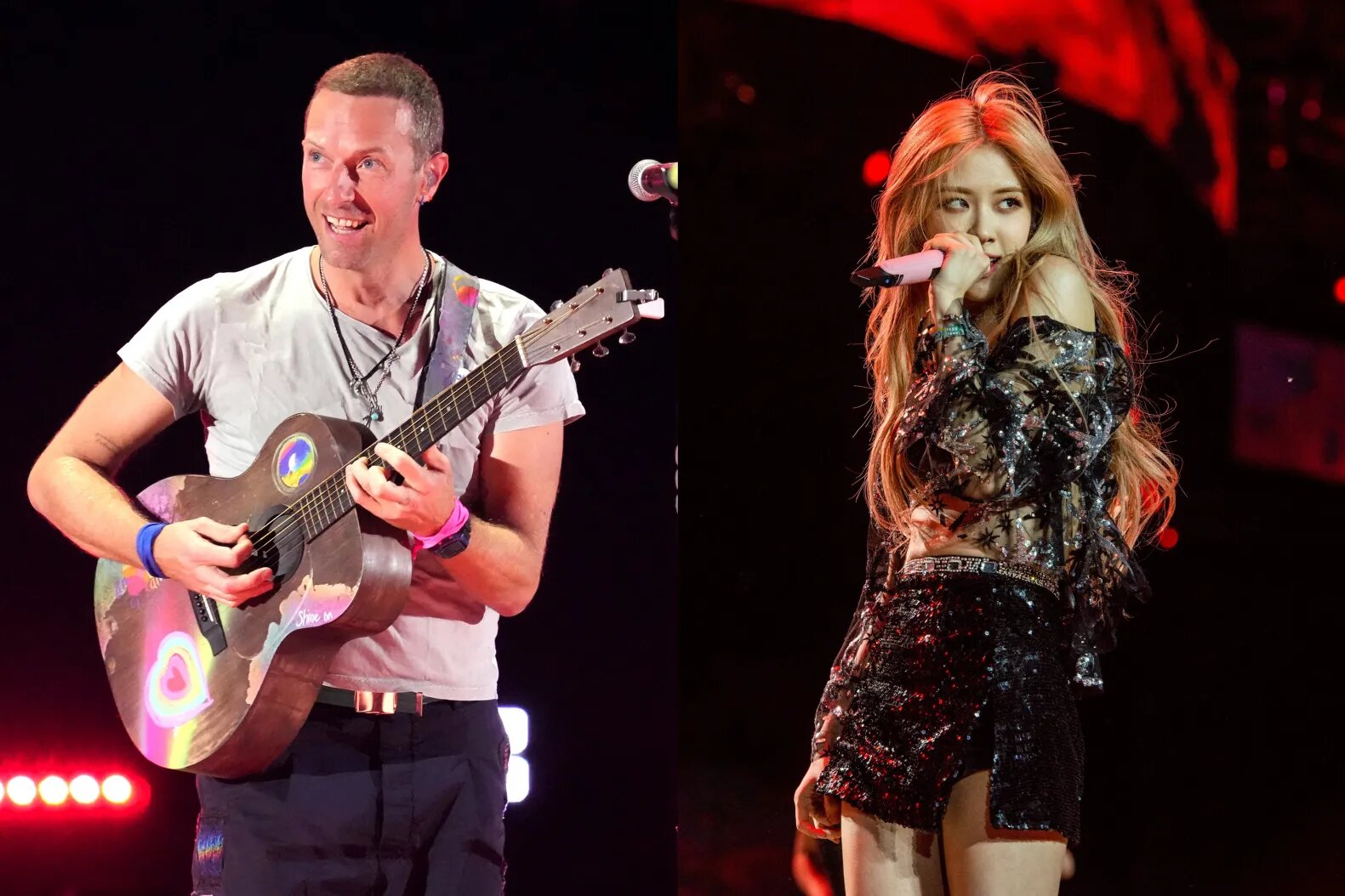 Watch Rosé Join Coldplay for Performance of ‘Apt’